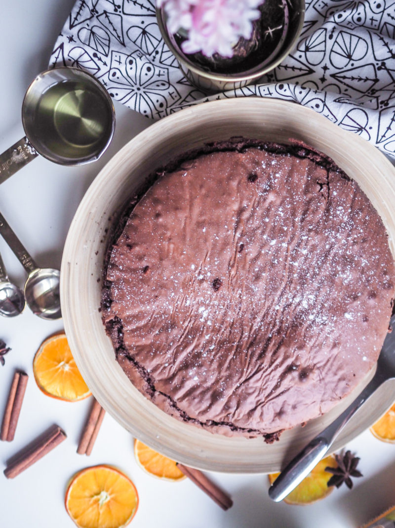 Jouluinen Pipari-Mudcake ilman voita